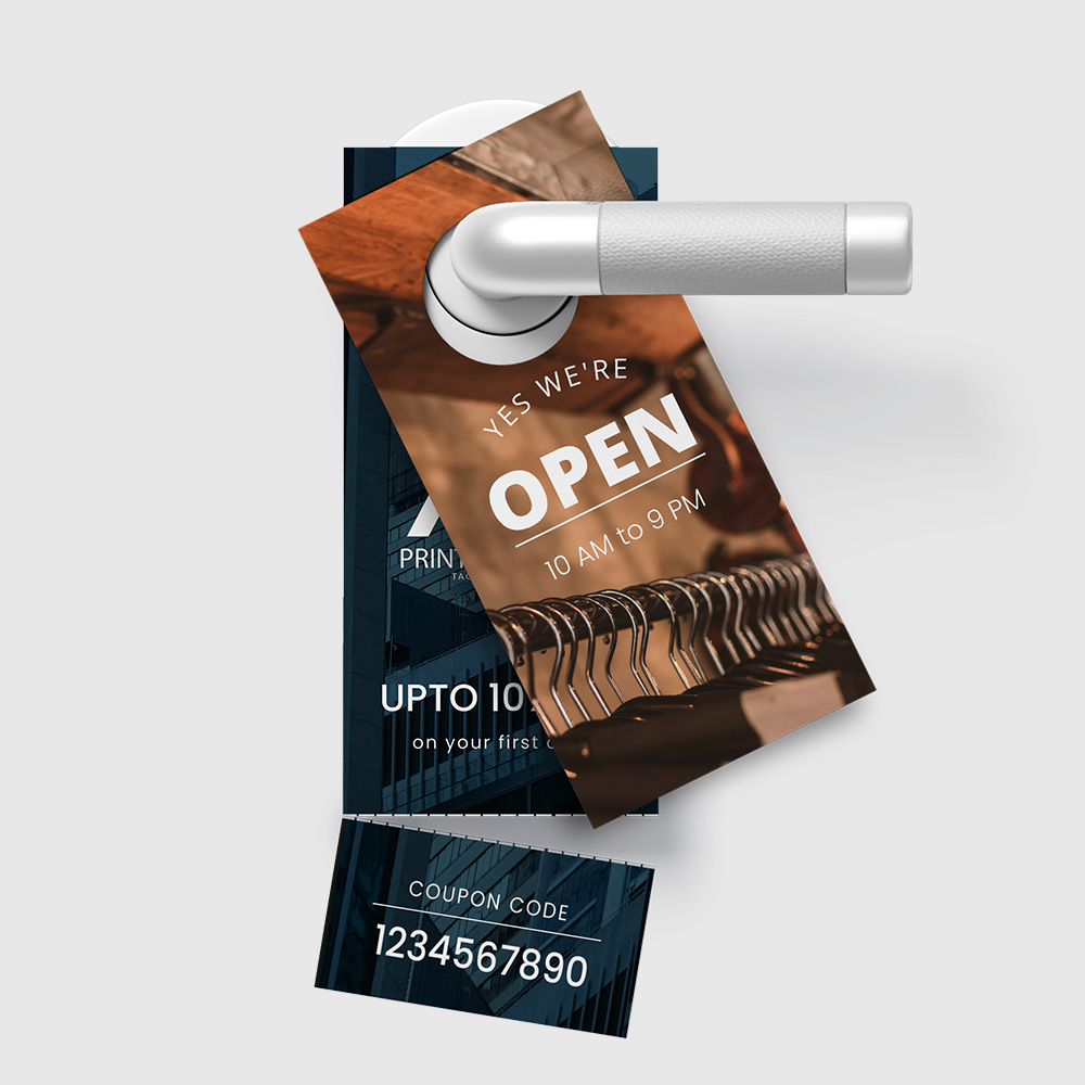 Custom Door Hangers – Effective Door-to-Door Marketing Solutions | All ...