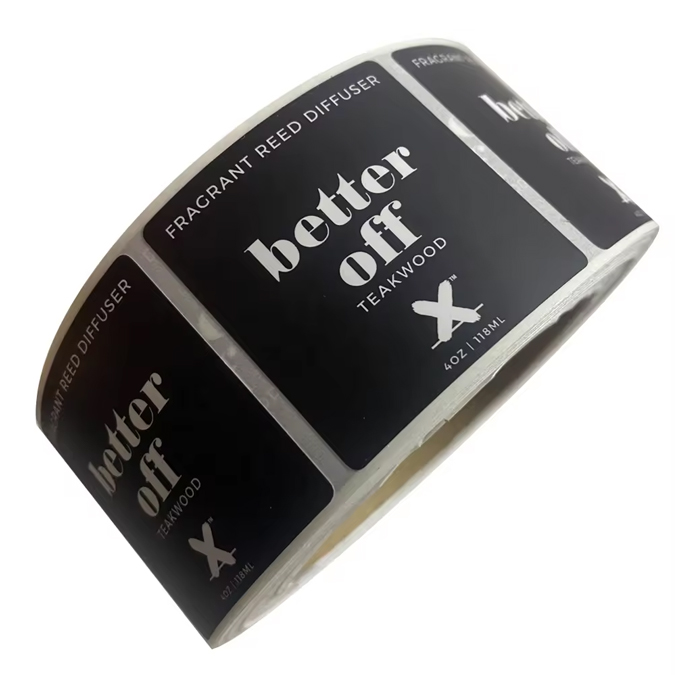 Custom Square Roll Labels