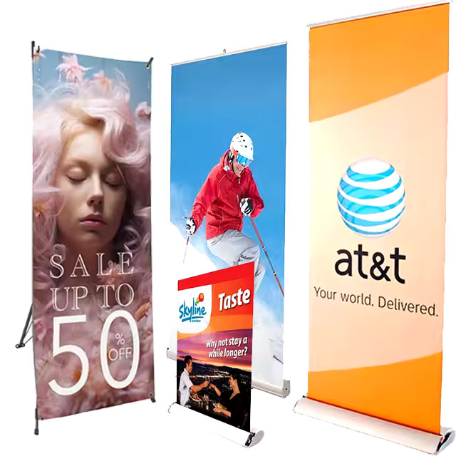 Banner Stands & Displays | Portable Event & Trade Show Solutions – All ...