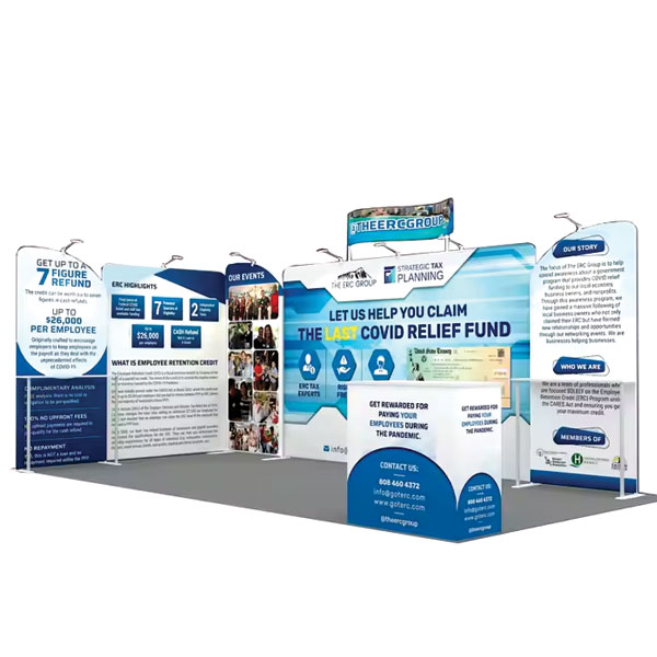 Trade Show Displays – Custom SEG Fabric, Velcro Pop-Ups & Stands | All ...
