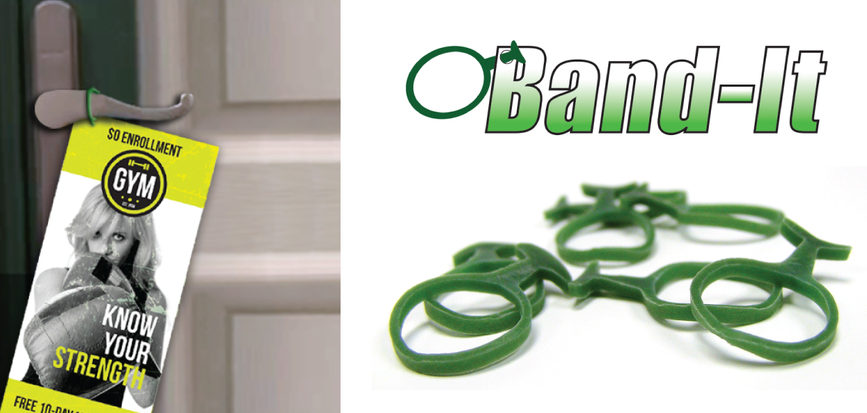 Adeas Printing - Wholesale Trade Door Hanger Band-It