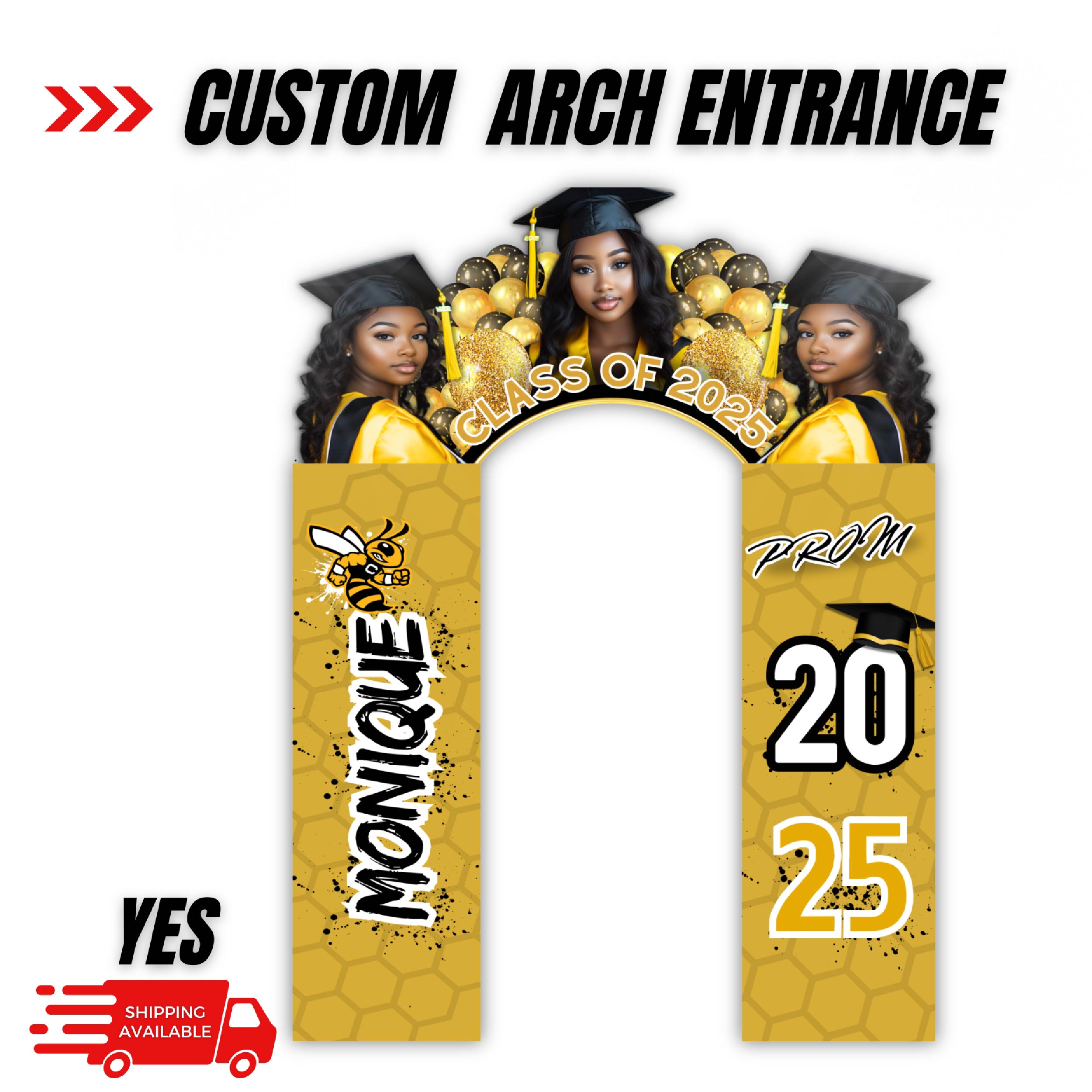 Custom Arch Entrance - Appex Pro Corp