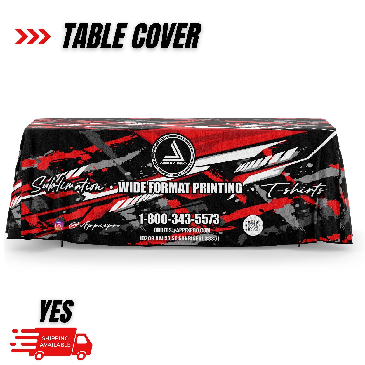 Table Cover - Appex Pro Corp