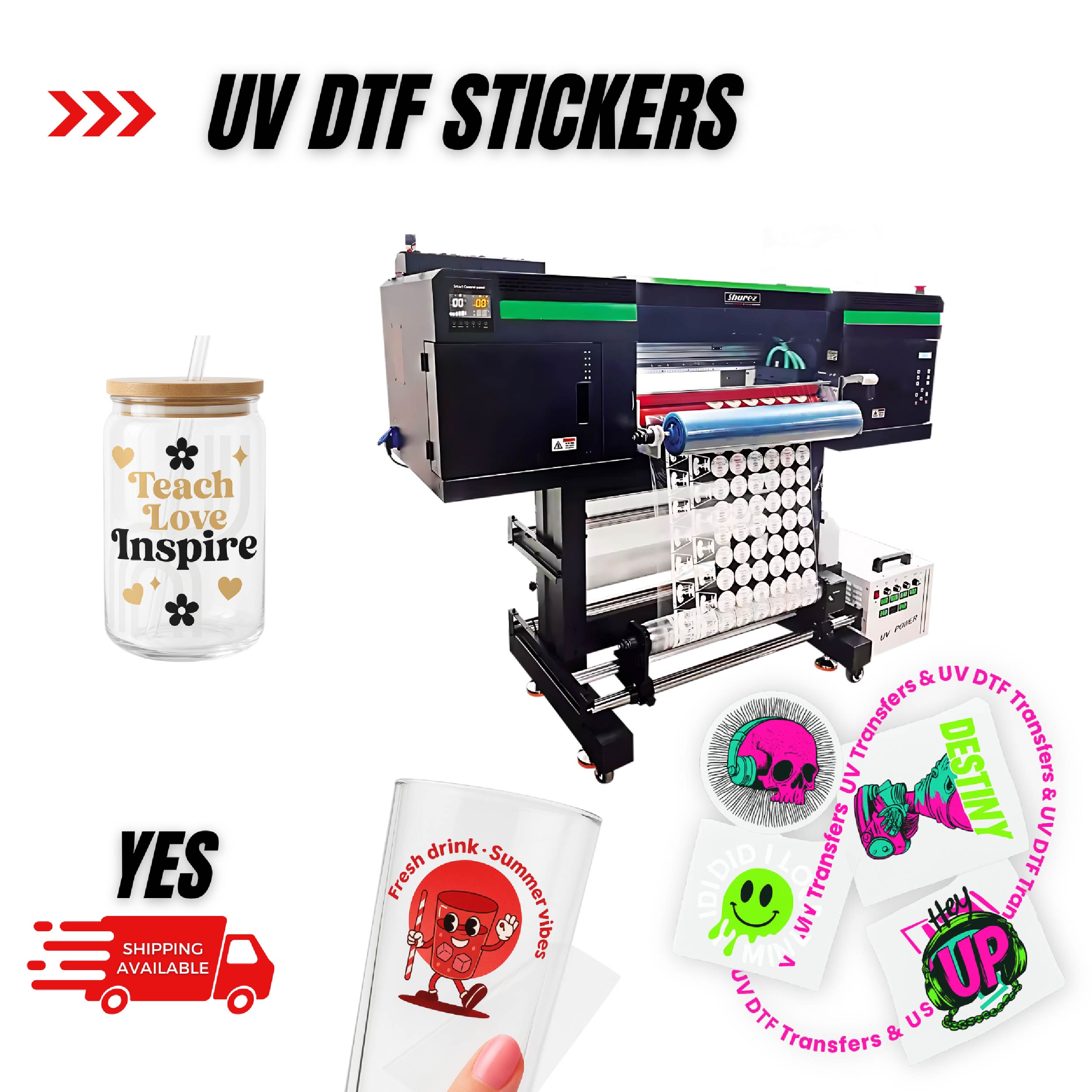 Uv DTF Stickers - Appex Pro Corp