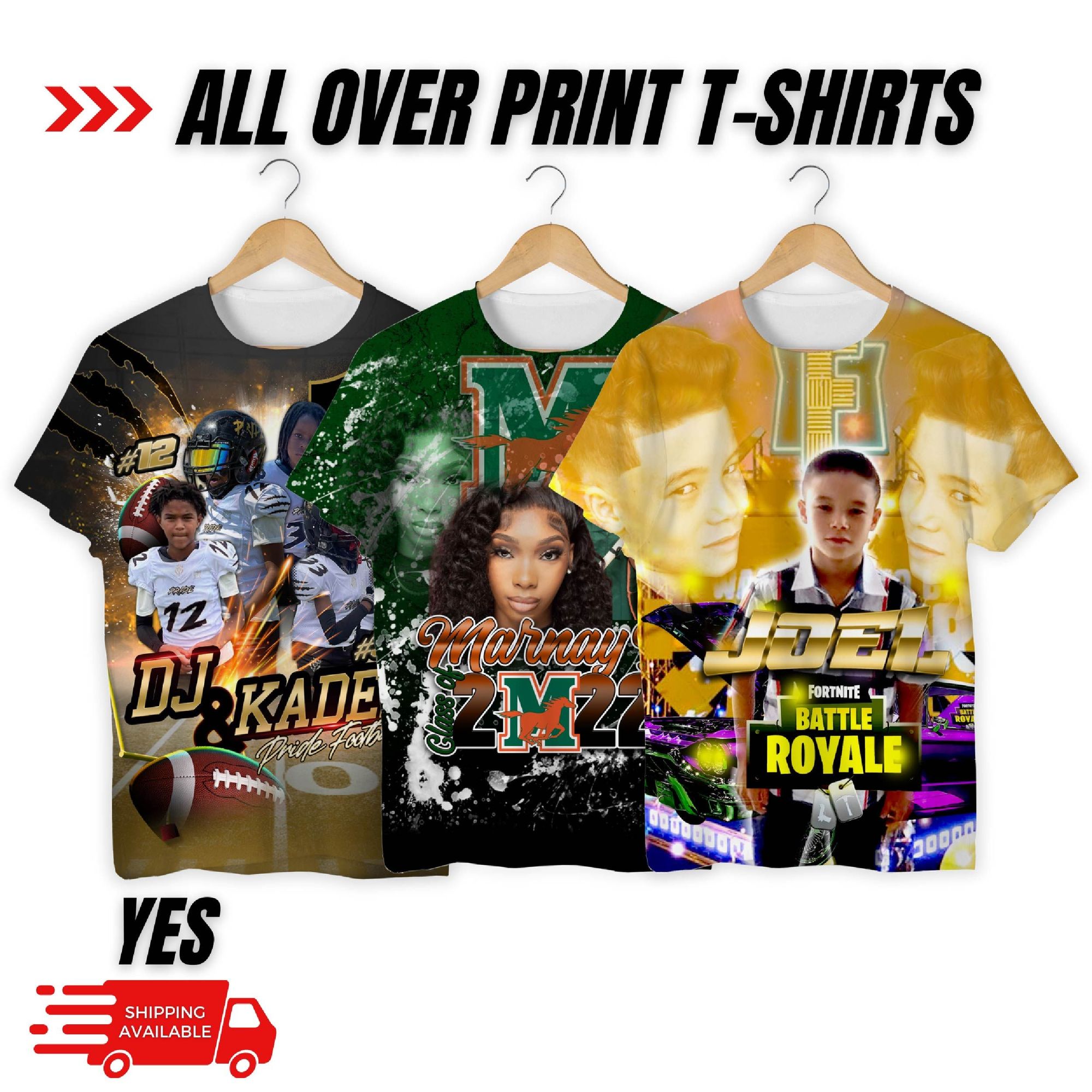 All Over Print T-Shirt | Custom Sublimation Printing – Appex Pro