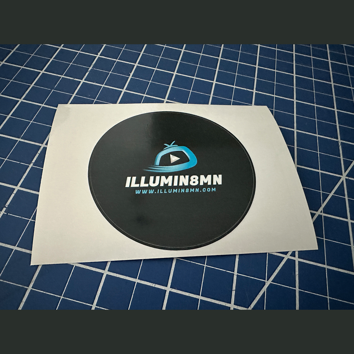 Custom 4 Inch Round Stickers