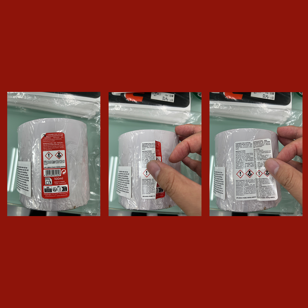 Custom Printed Peel and Reveal Sticker Labels