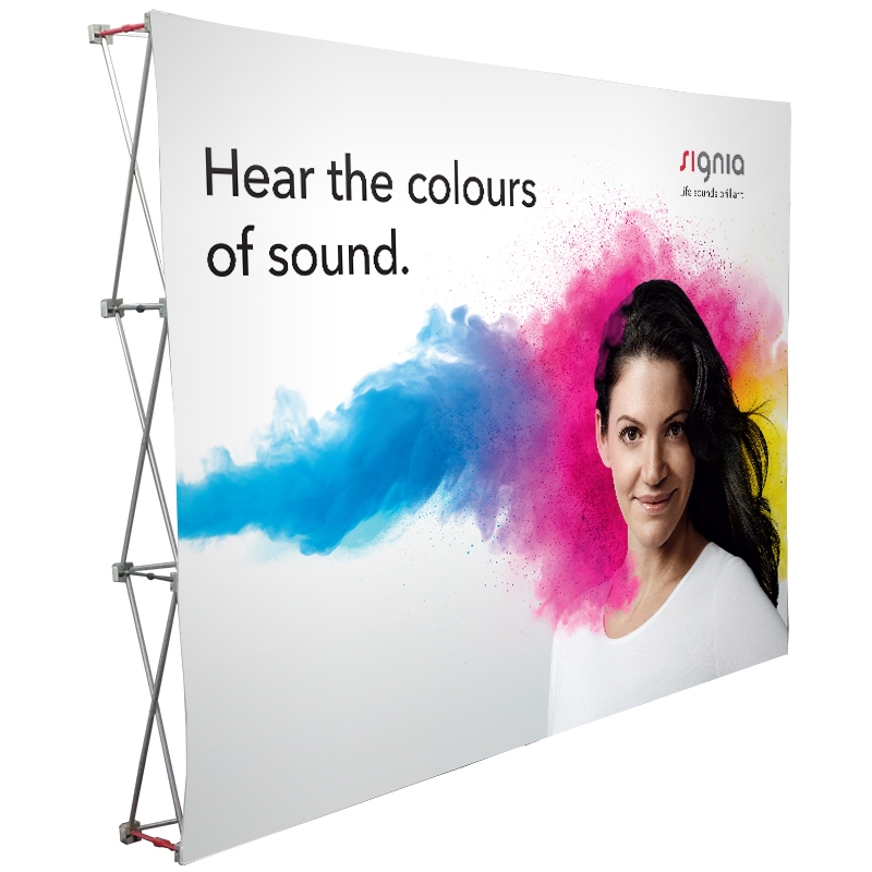 Fabric Popup Banners - Custom, Wrinkle-Free & Portable