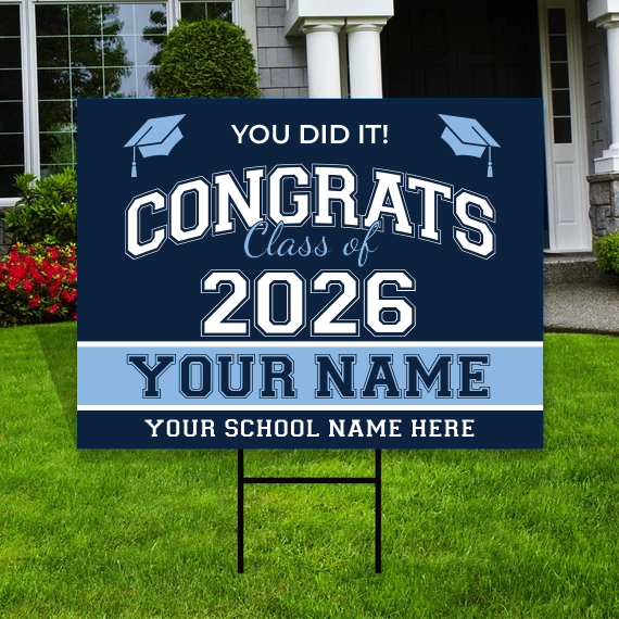High School Yard Signs - Custom & WeatherproofHigh School Yard Signs ...