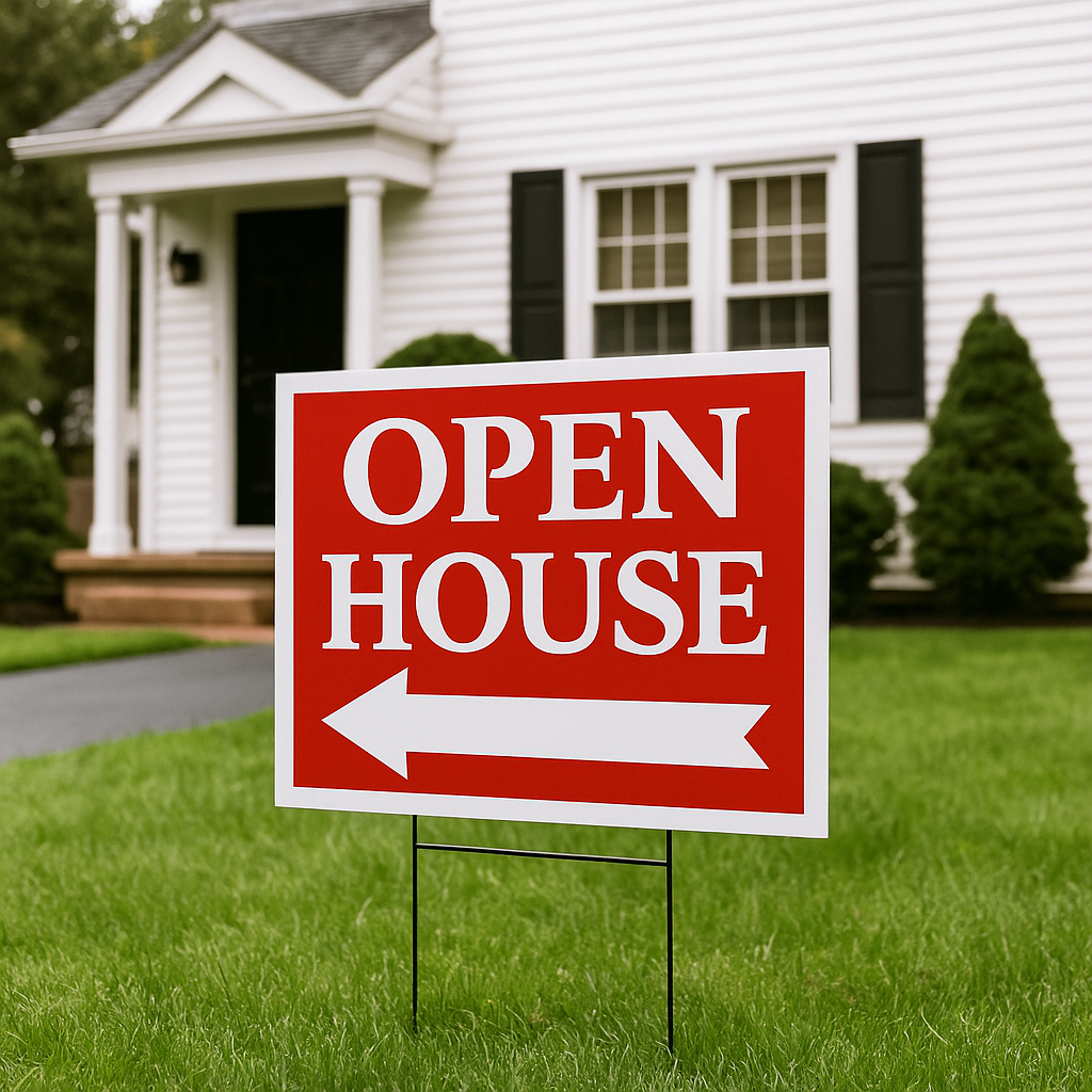 Directional Yard Signs - Print Tales