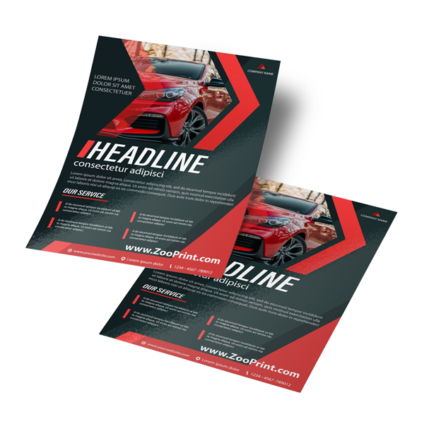 Gloss Color Flyers - High-Quality & Vibrant Printing