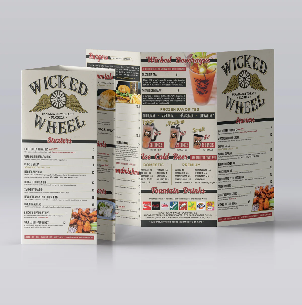 Custom Restaurant Menus - High-Quality Printing & Design