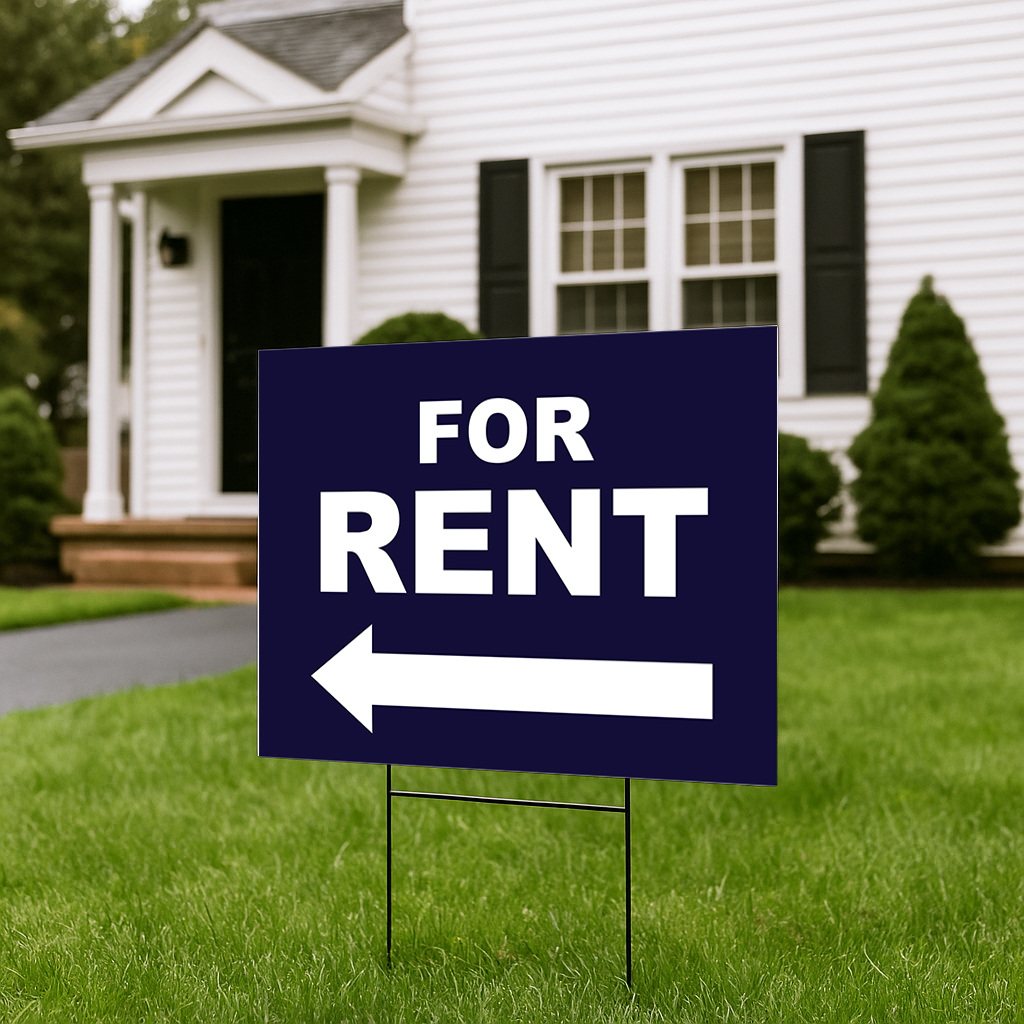 Directional Yard Signs - Print Tales
