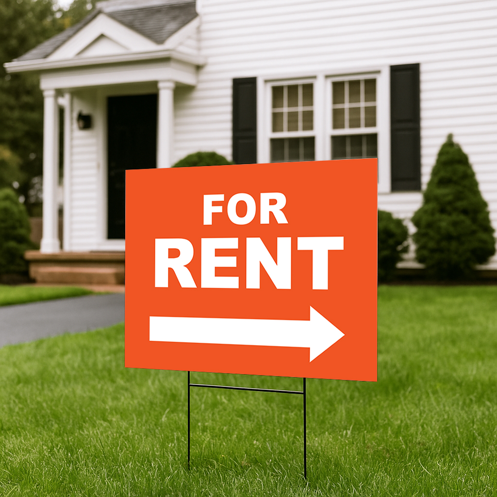 Directional Yard Signs - Print Tales