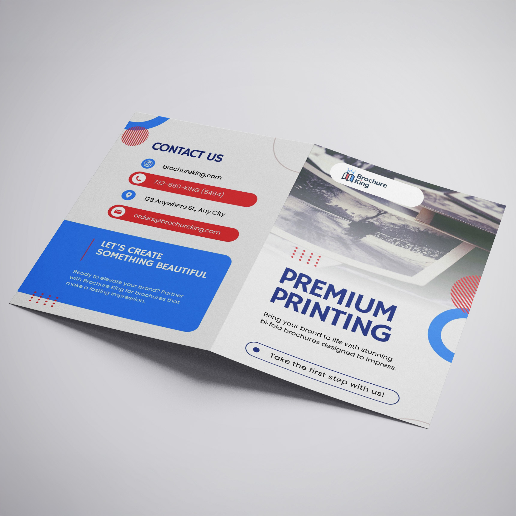 Half-Fold Brochures - Brochure King