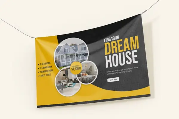 Custom Property Banners for Sale | Call For Sign