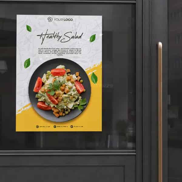 Custom Premium Window Clings for Effective Signage | Call For Sign