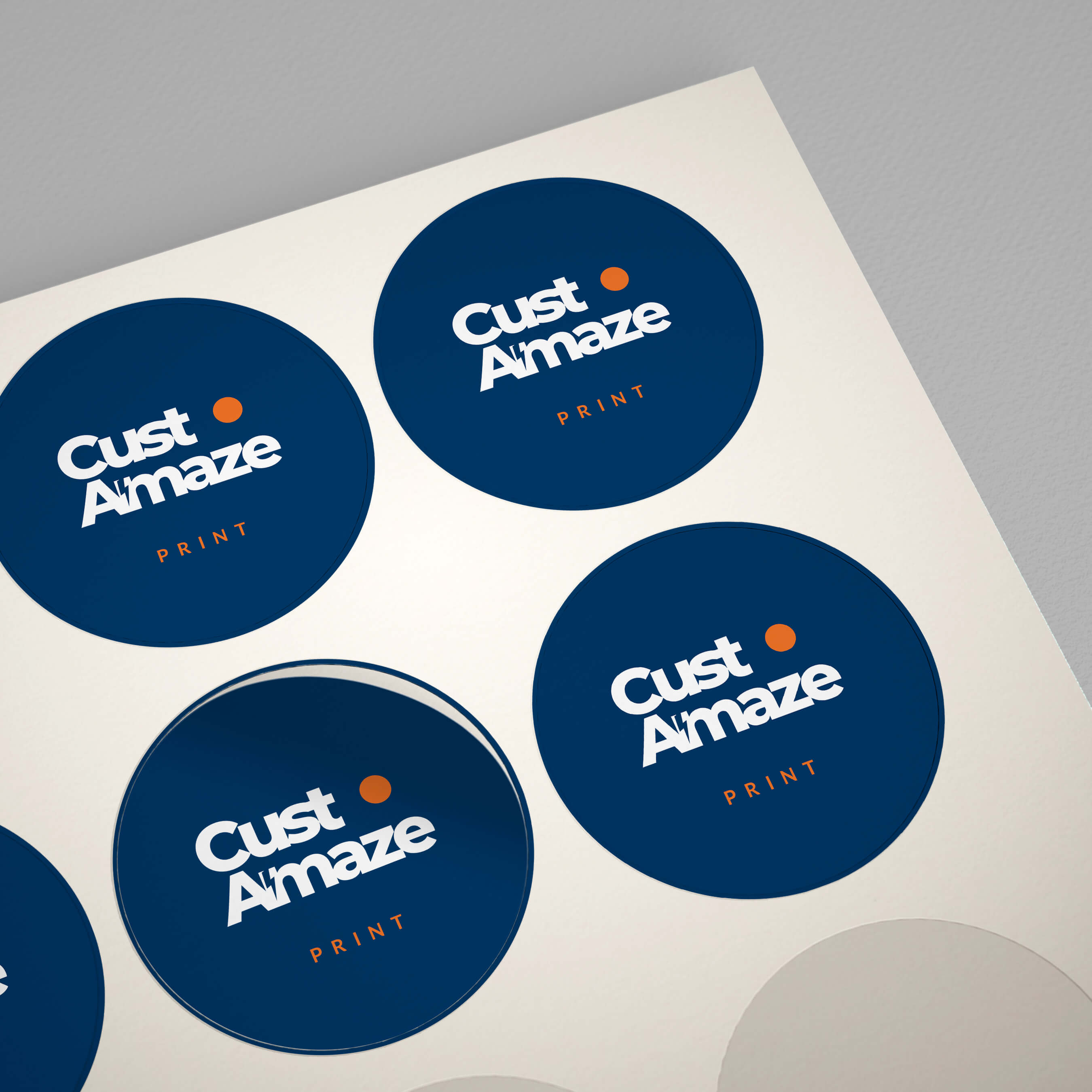 Custom Roll Labels Orlando – Wide Format Stickers for Business Packaging