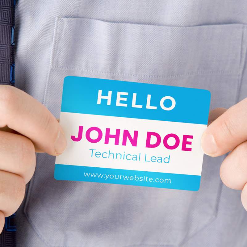 Name Tags - Elm Print