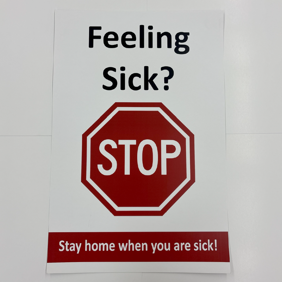 Feeling Sick Poster - 1StickerWorld