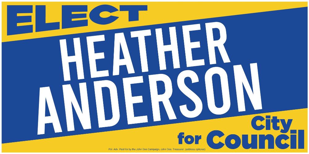 Browse Design - Political Road Signs - First Graphic Services Inc