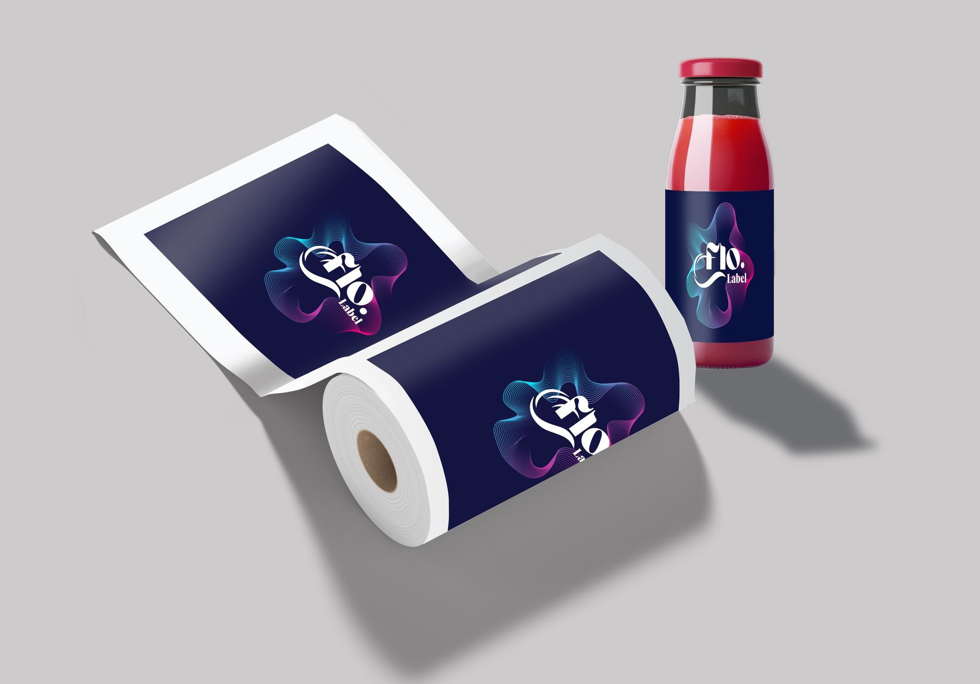 Square Beverage Labels for Bottles & Cans | FloLabel