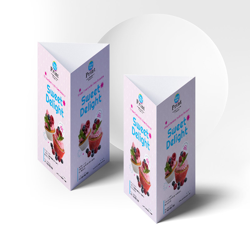 Table Tent Cards - Get it Now Print