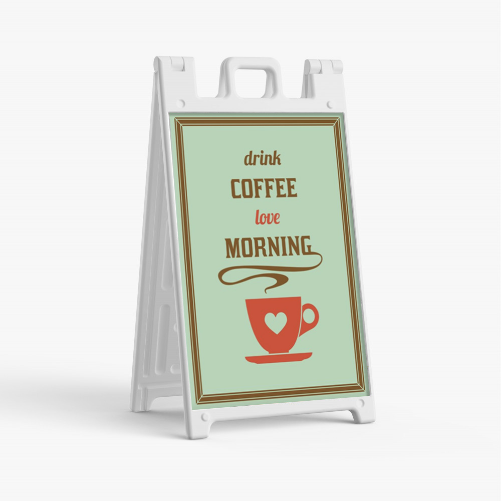 Standard Signicade (White) - LASCO PRINT