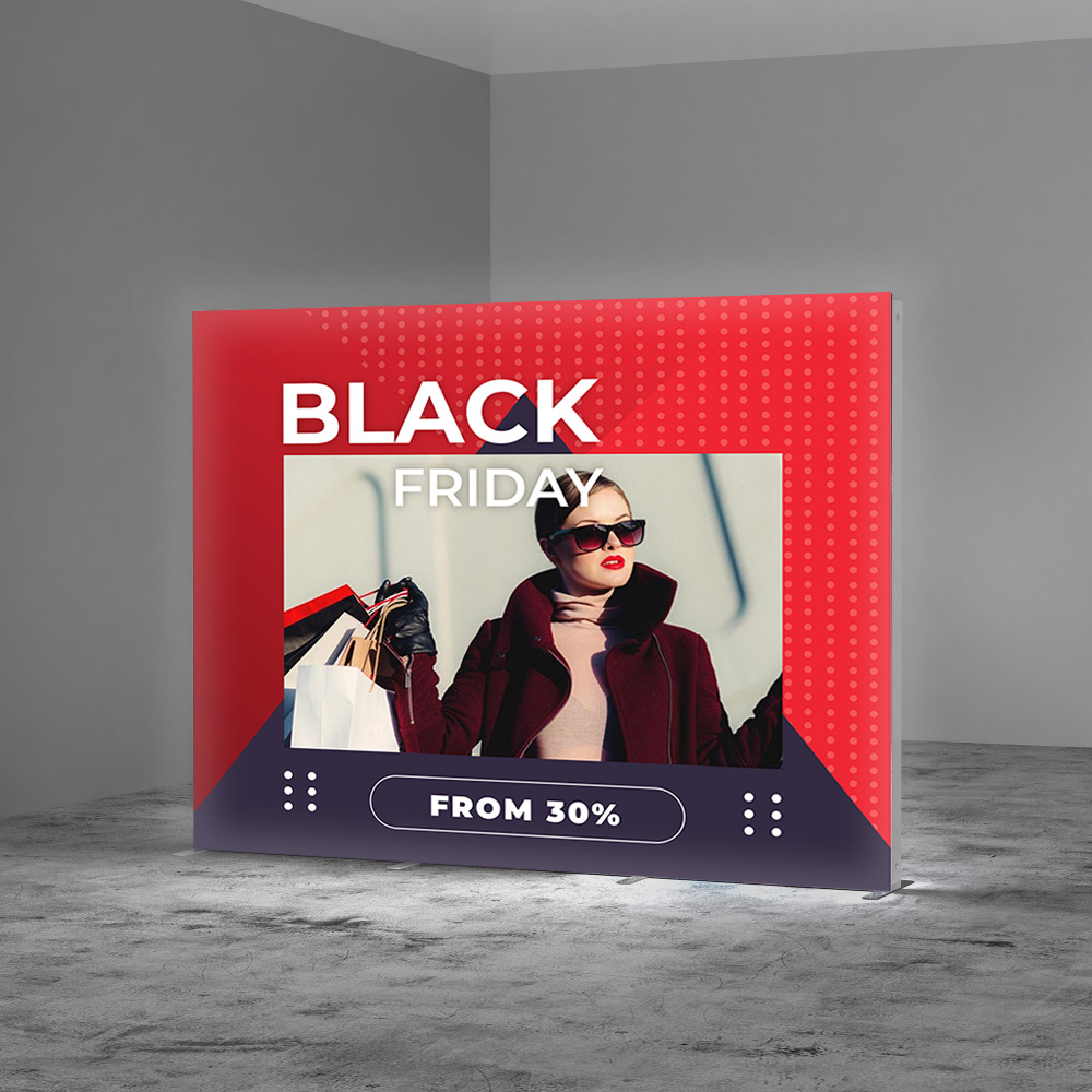 10ft SEG Backlit Fabric Display - LASCO PRINT