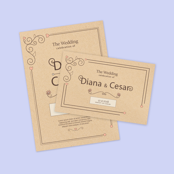 Brown Kraft Cards - Latsons.com