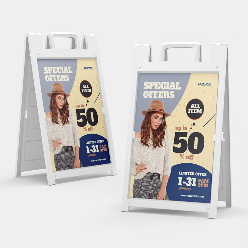 A-Frame Signs - Latsons.com