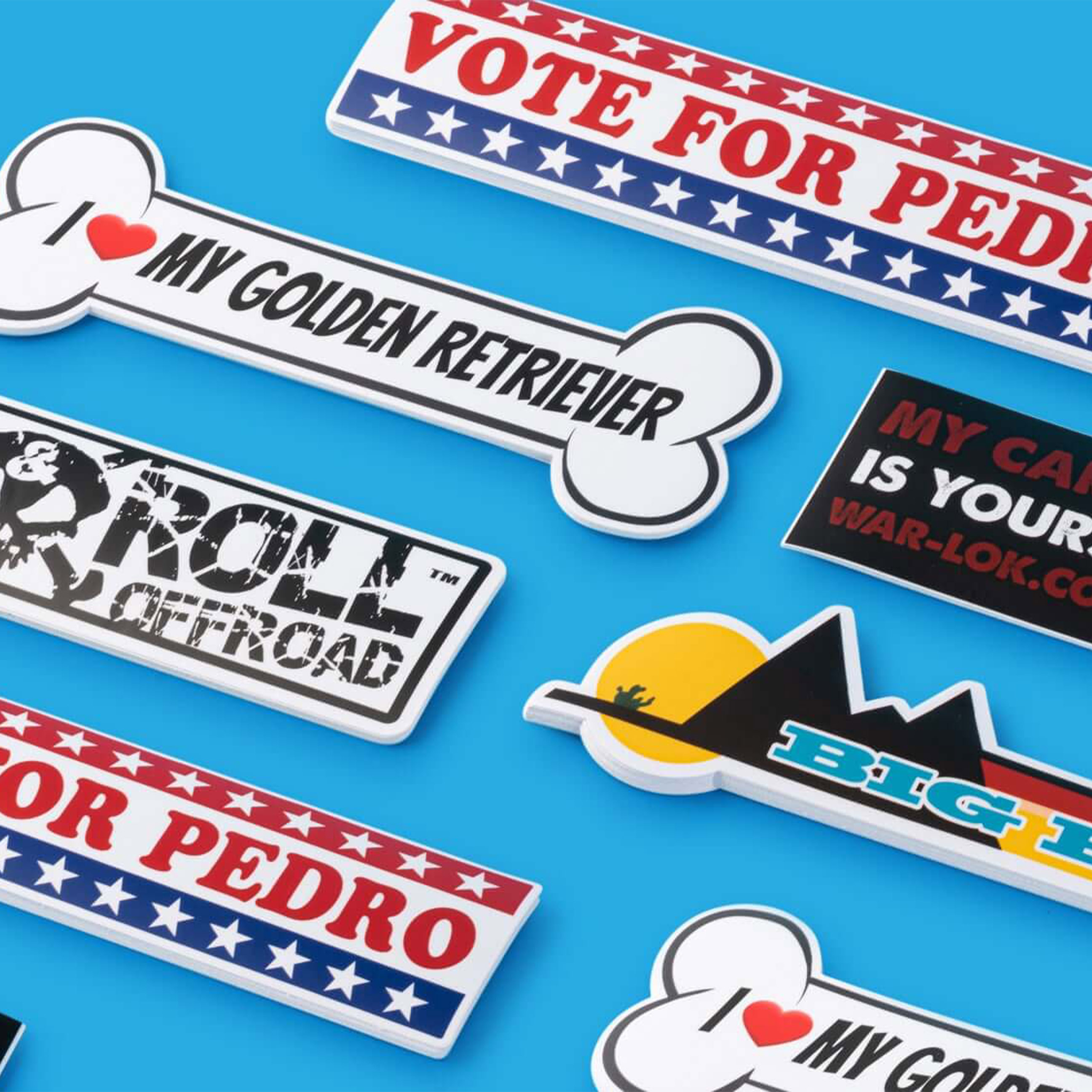 Design Your Own Custom Bumper Stickers |StickerChimp™