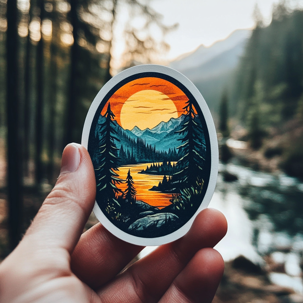 Custom Oval Stickers|Free Shipping StickerChimp.com™
