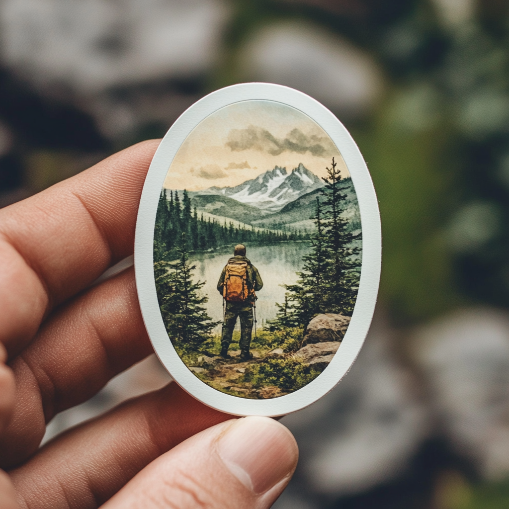 Custom Oval Stickers|Free Shipping StickerChimp.com™