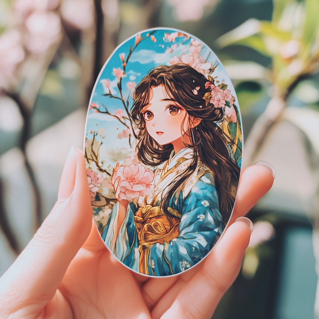Custom Oval Stickers|Free Shipping StickerChimp.com™