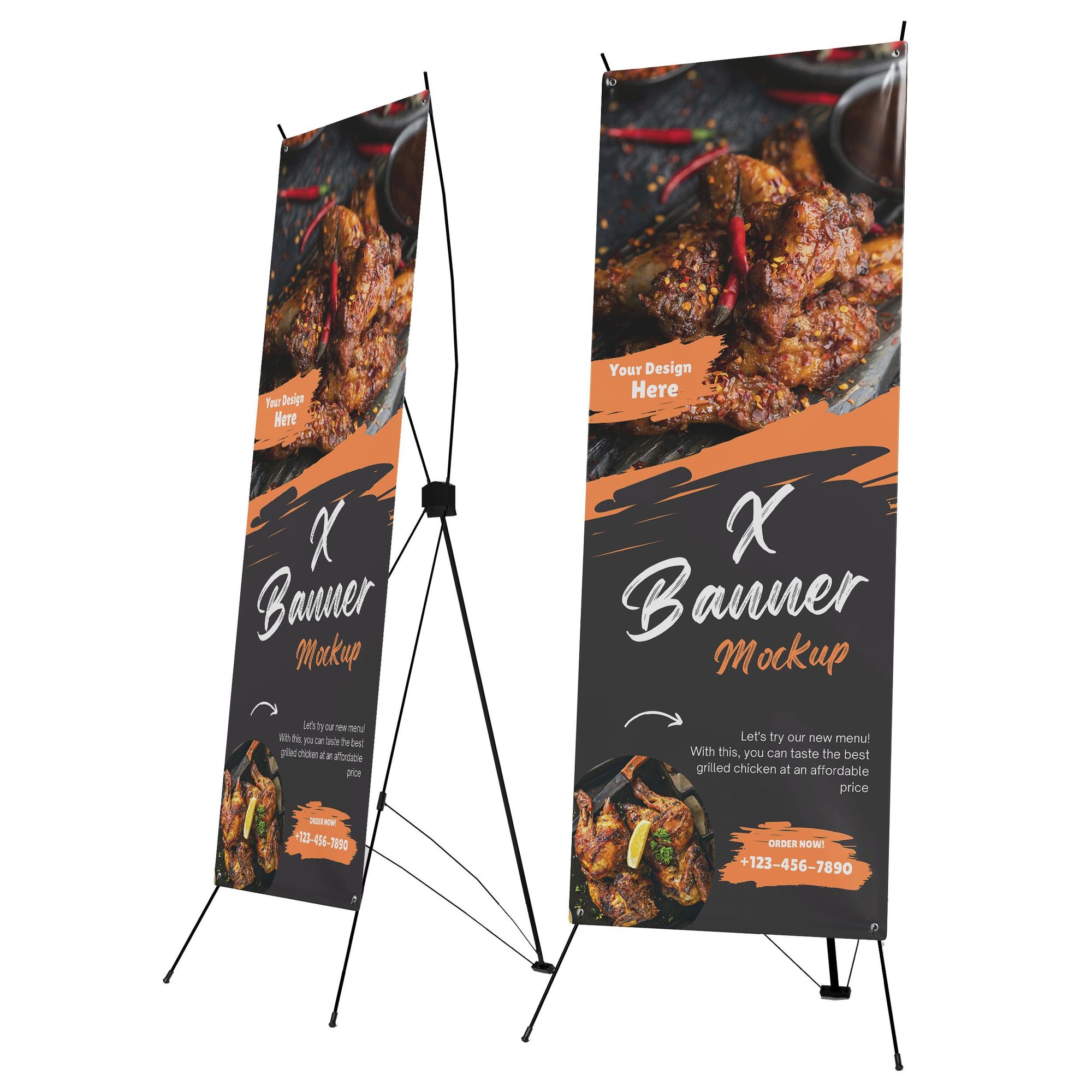 X Banner Stand - Collapsible Display - Superprints by The Mailing Point
