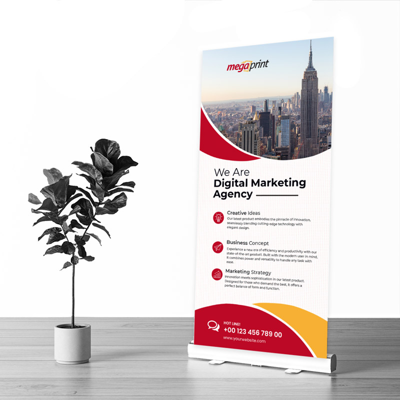Banner Roll Up Personalizado | Megaprint México