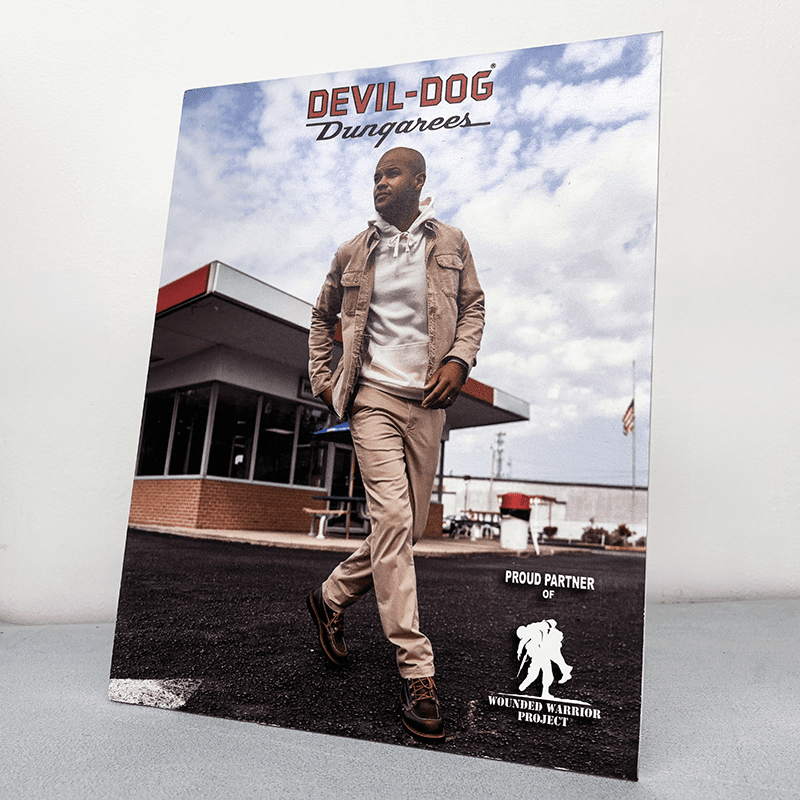 Custom Tabletop Signs – Foamcore Easel Displays