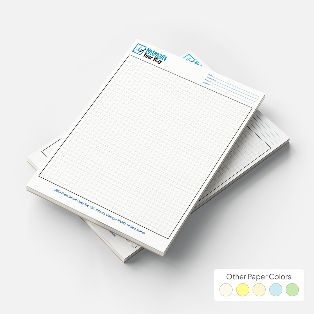 Graph & Grid Engineering Notepads | Notepads Your Way