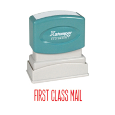 1129 First Class Mail Stock Xstamper