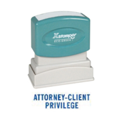 1816 Attorney Client Stock Xstamper