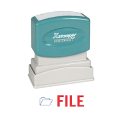 2028 File Stock Xstamper