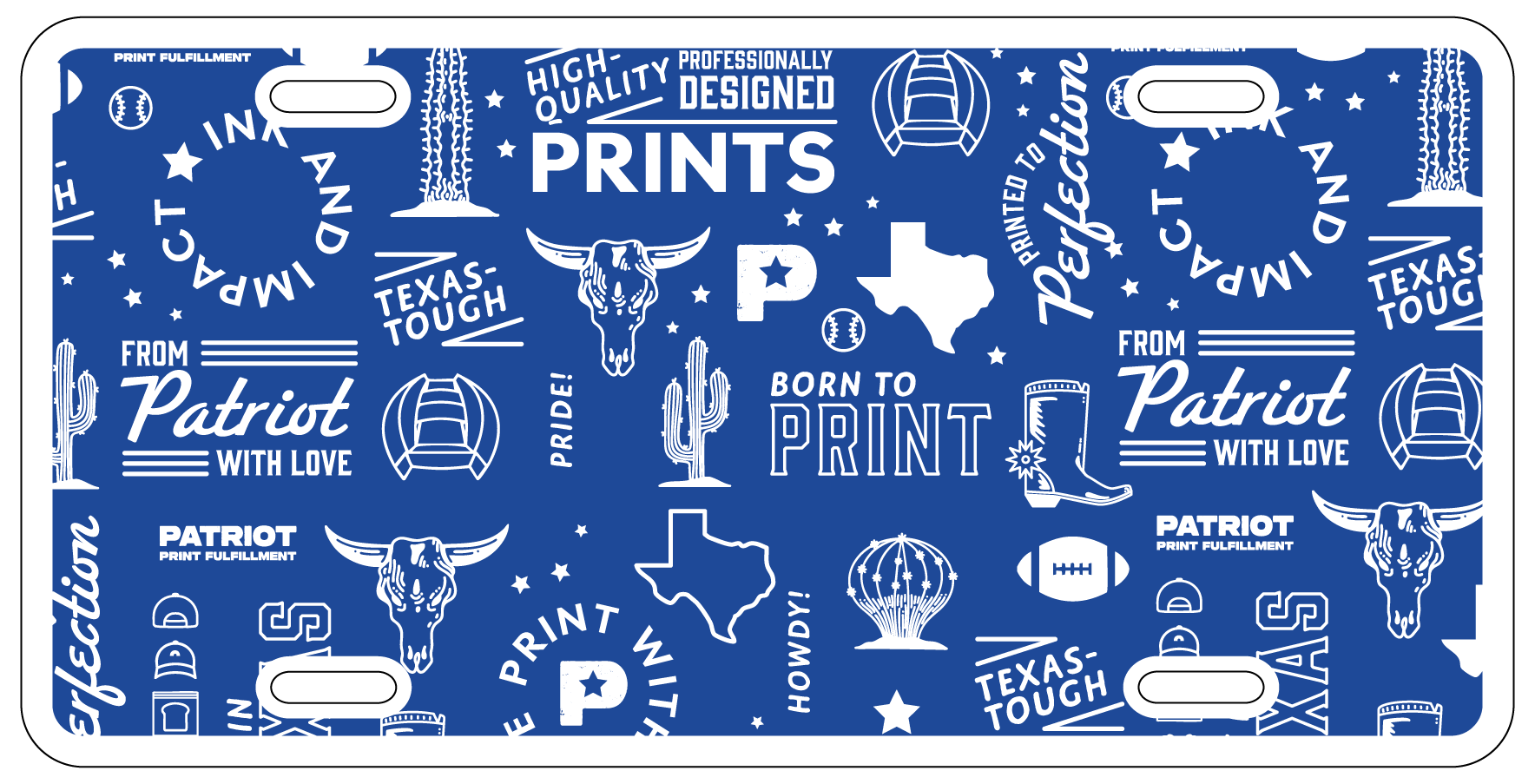 License Plate Ads - Prints by Patriot