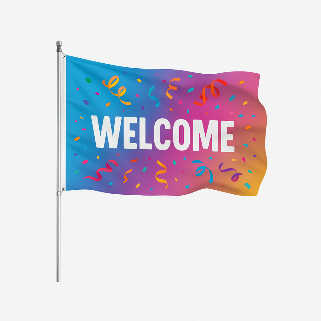 Custom Pole Flag - PostNet TX157