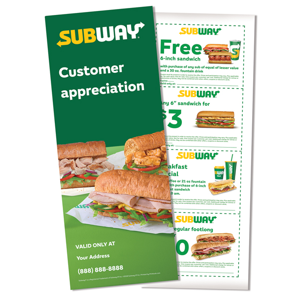 Bag Stuffers - PRINTSUB