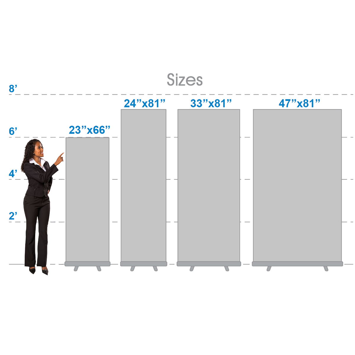 Premium Fabric Retractable Banners | Curl-Free Displays | PrintBop