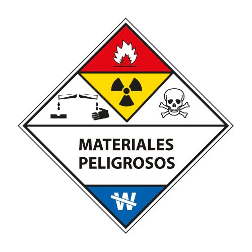 Letreros de sustancias peligrosas - PrintBox