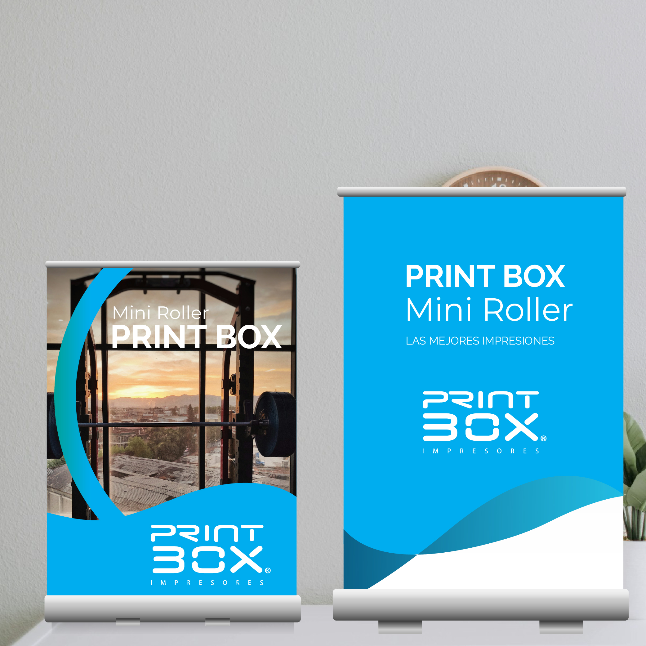 Mini pendón roller - PrintBox