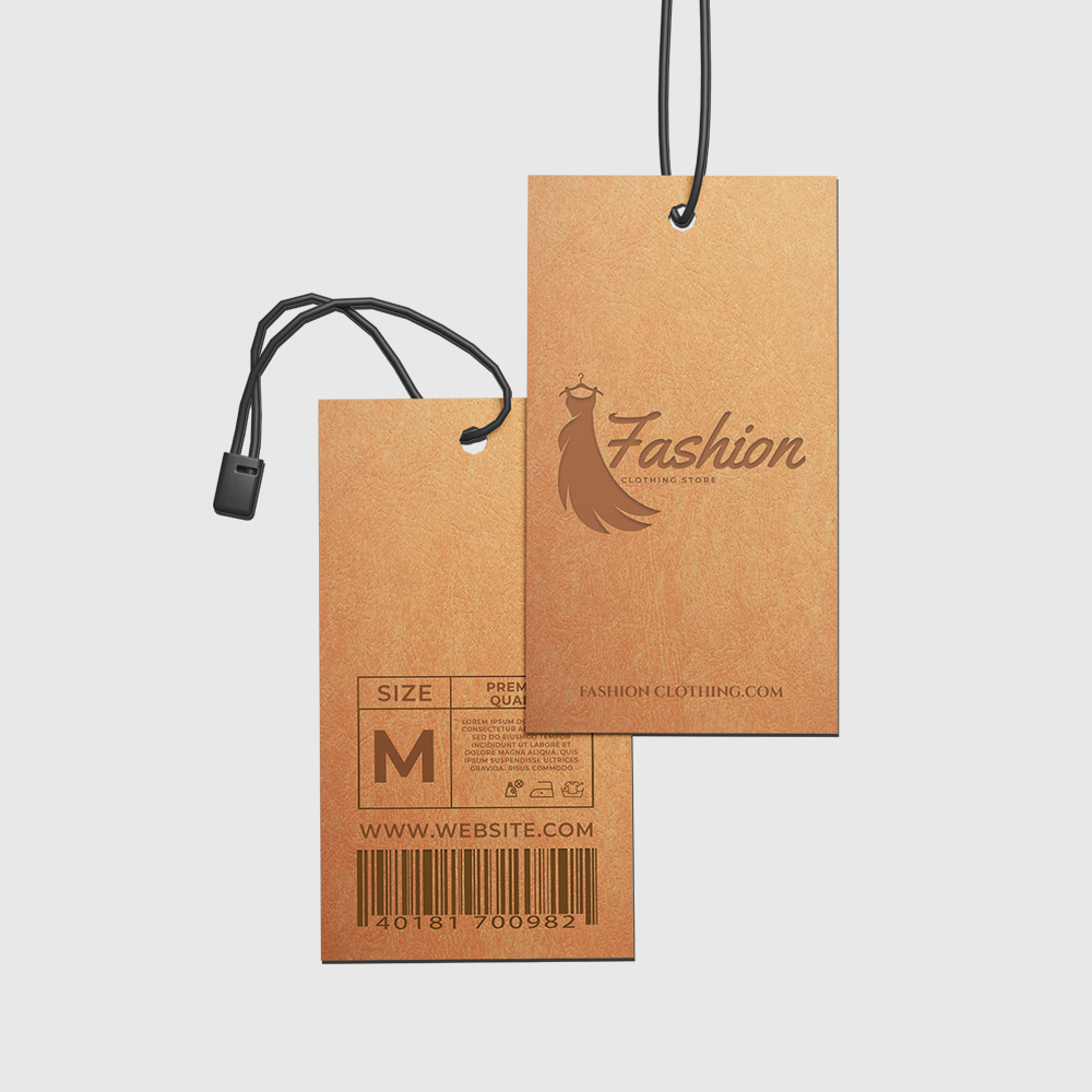 Custom Suede Hang Tags Printing | High Quality & Fast Turnaround