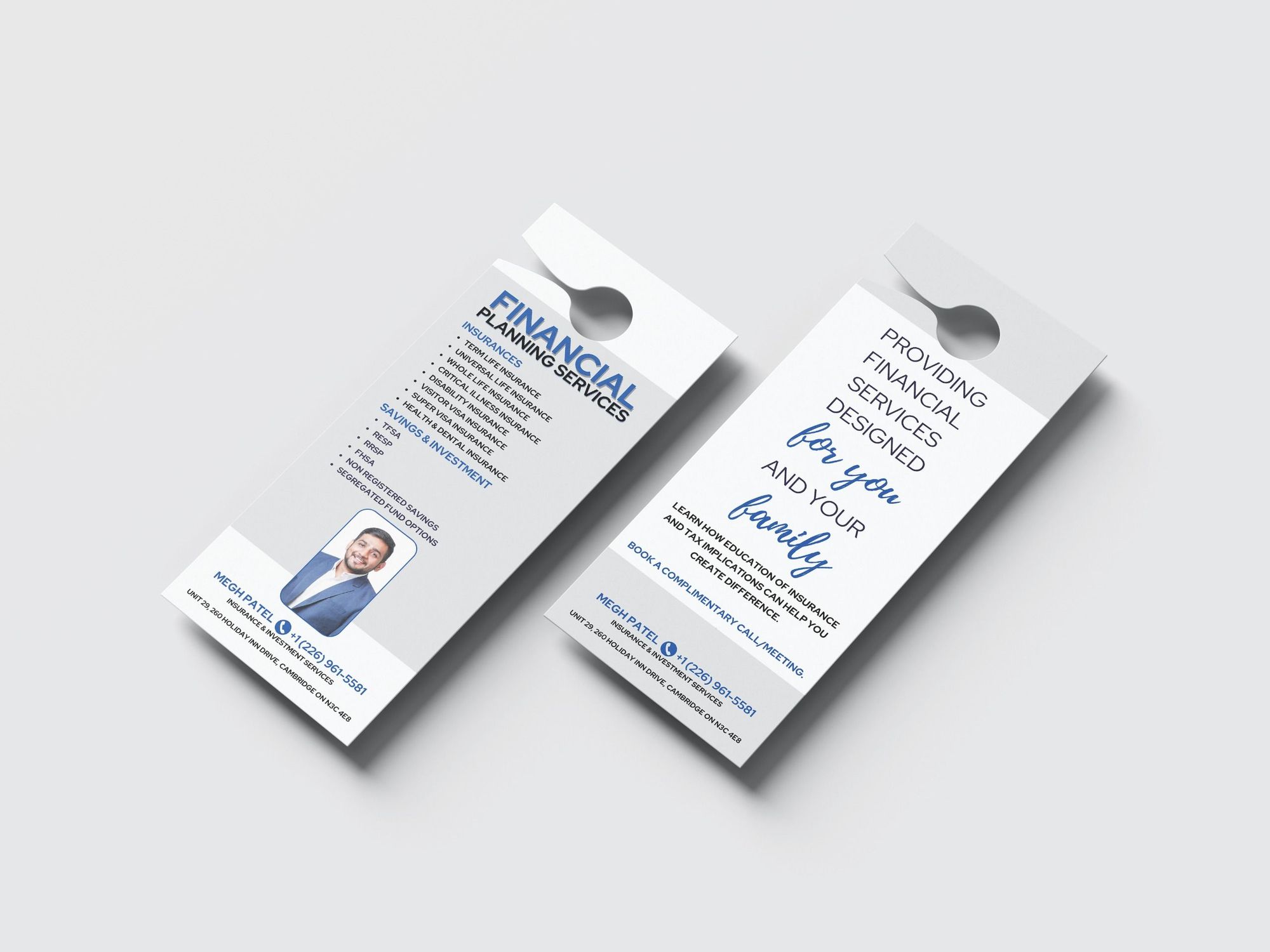 Custom Door Hanger Printing + FREE Business Cards – Kitchener